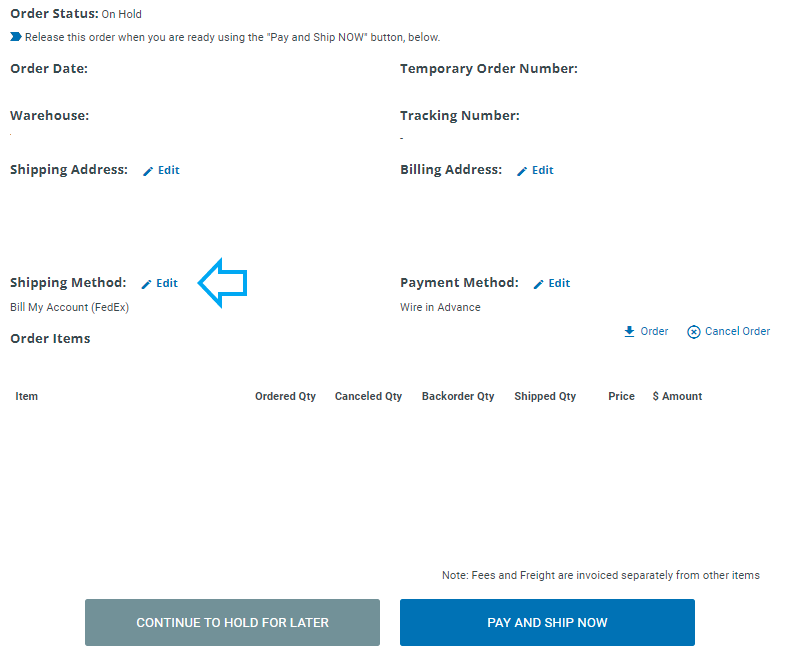 Can I change my Shipping Method for On Hold orders? – HYLA Mobile